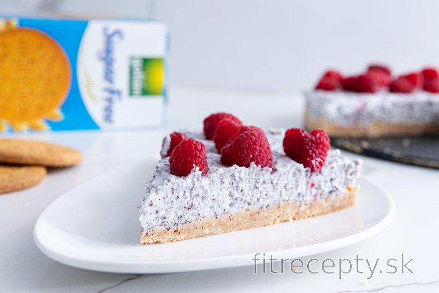 Nepečený makový cheesecake | fitrecepty.sk