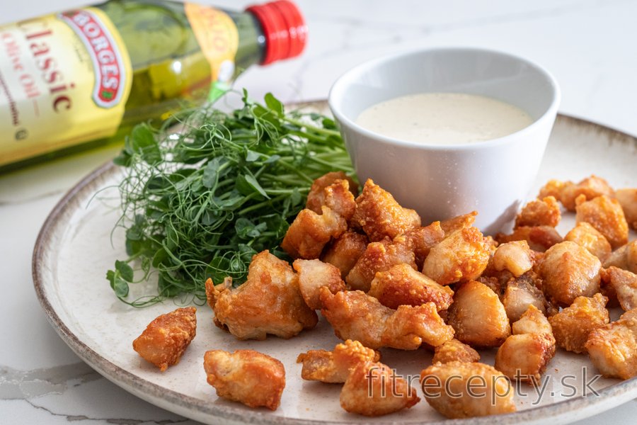 Kuracie nugetky z teplovzdušnej fritézy | fitrecepty.sk